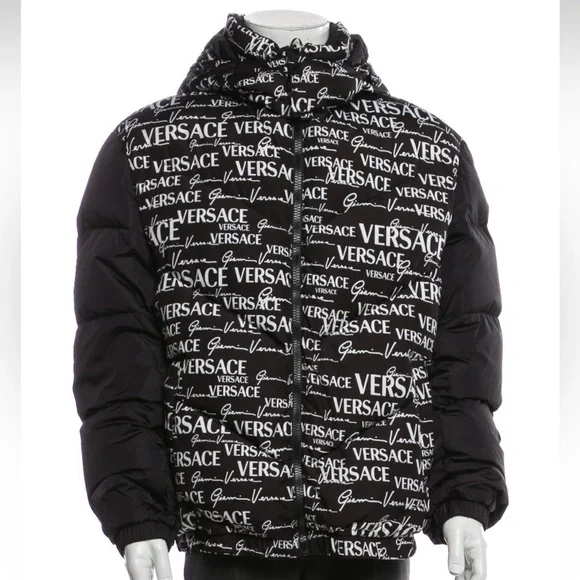 Versace | Jackets & Coats | Versace Mens Logo All Over Down Versace | Jackets & Coats | Versace Mens Logo All Over Down